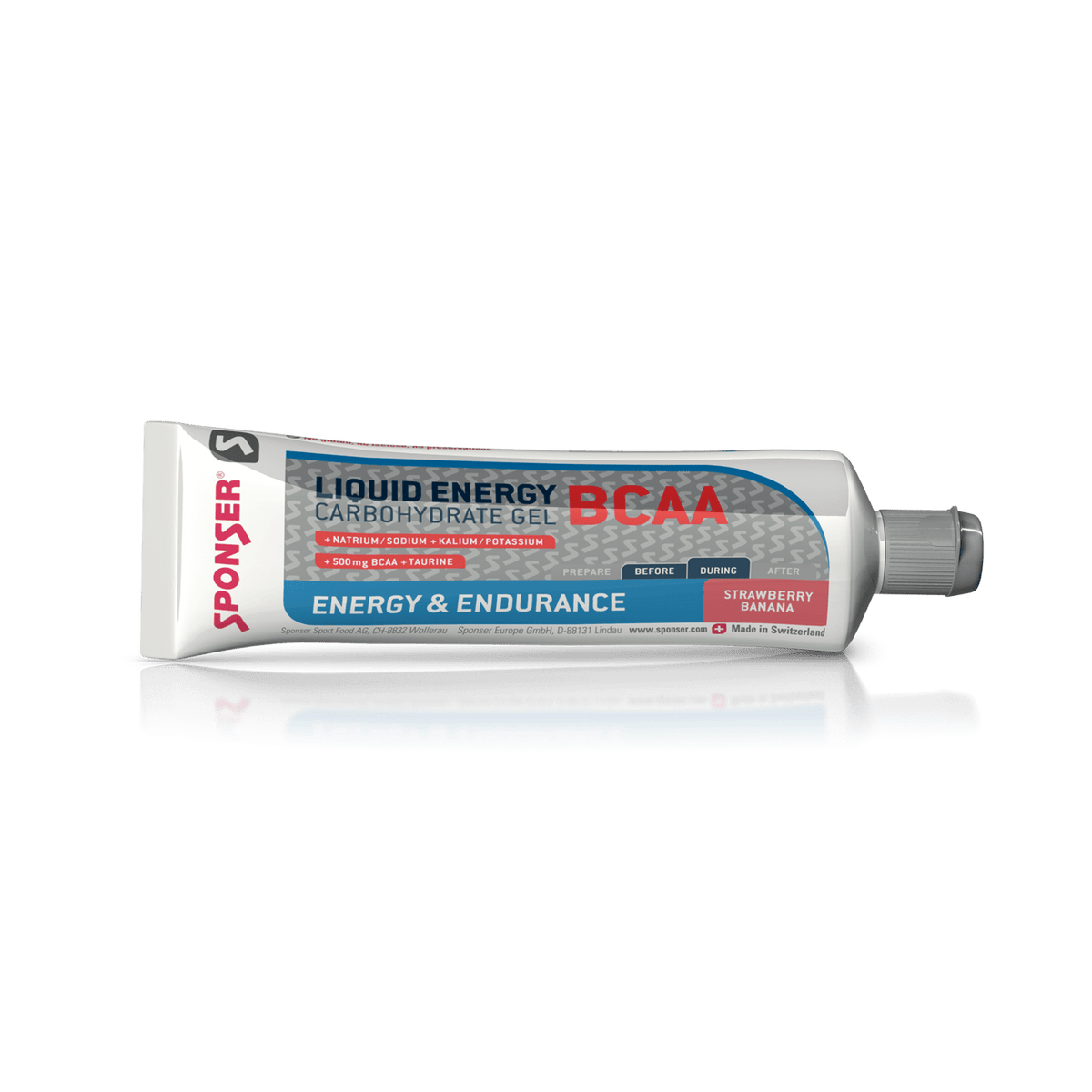 Sponser Liquid Energy BCAA Carbohydrate Gel – Wolfi's